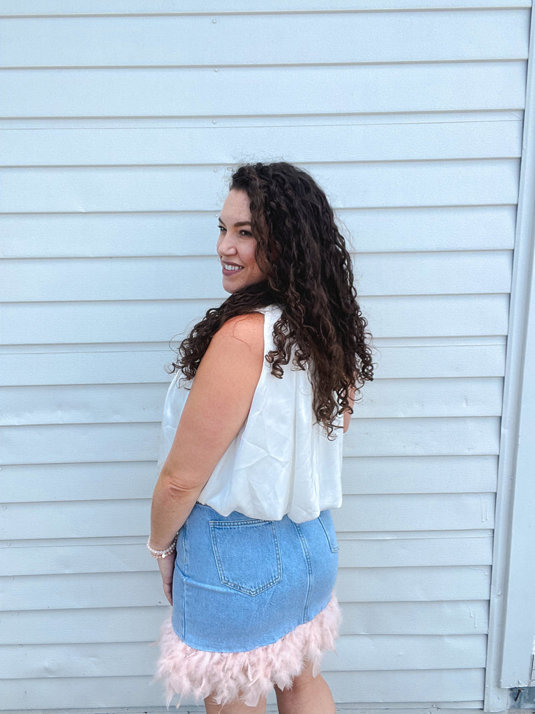 Nash Barbie Skirt – Gray Collective Bridal